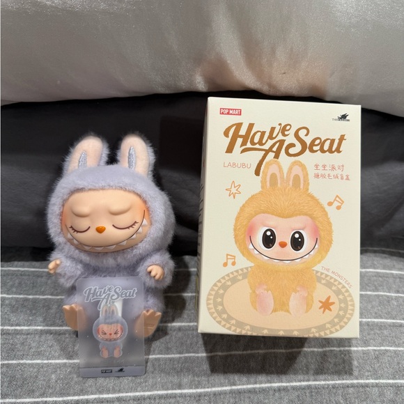 Toys | Popmart Labubu Have A Seat Lavender Brand New Never Opened ...